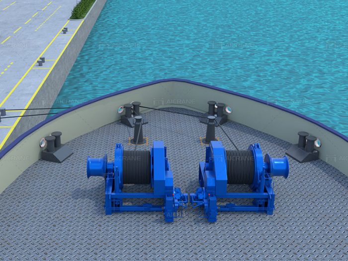 The Basic Hydraulic Mooring Winch Components and Features
